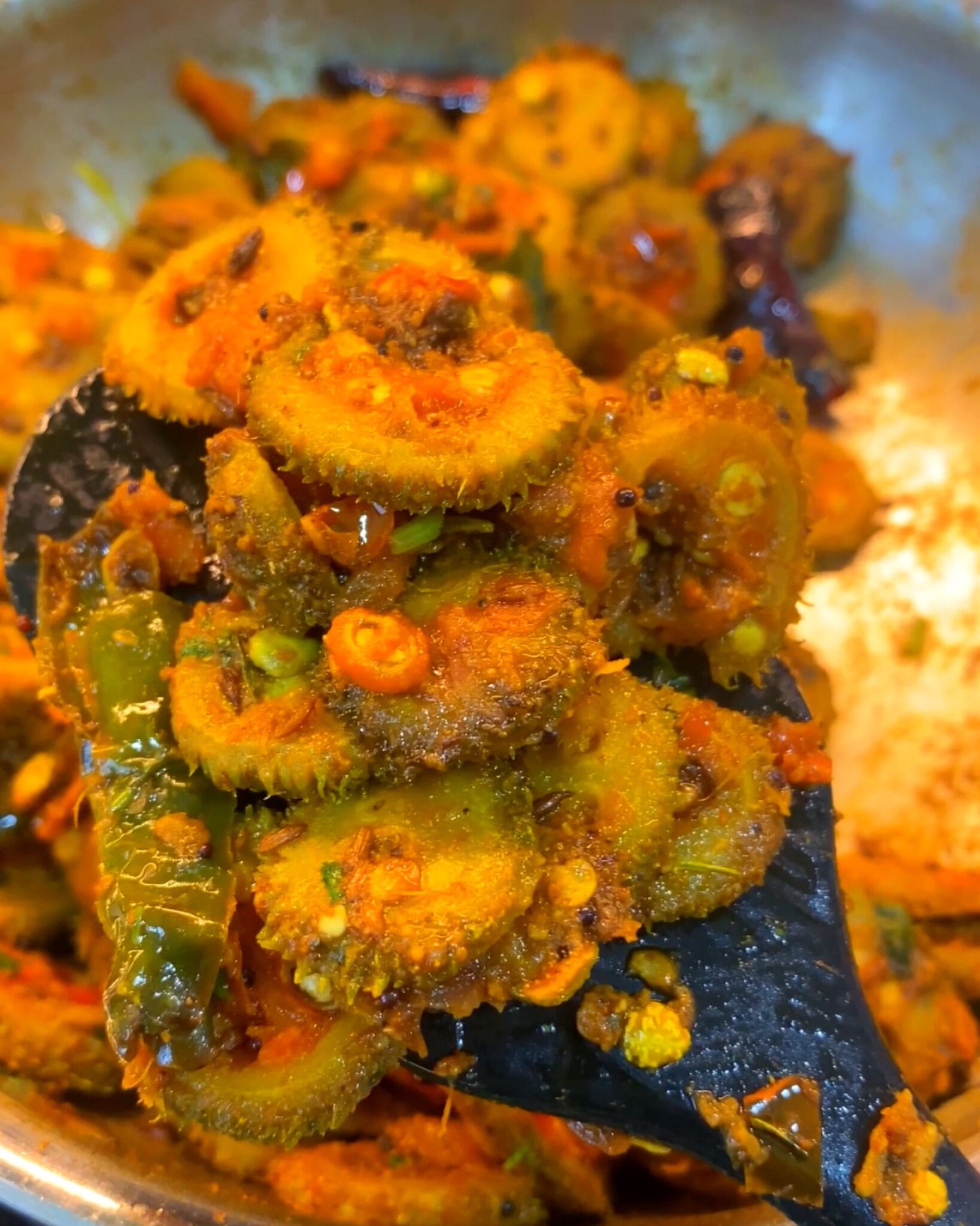 kantola sabji | Spiny Gourd Recipe - A Delicious Bowl