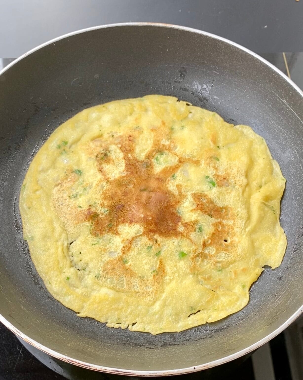 Eggless Omelette - A Delicious Bowl